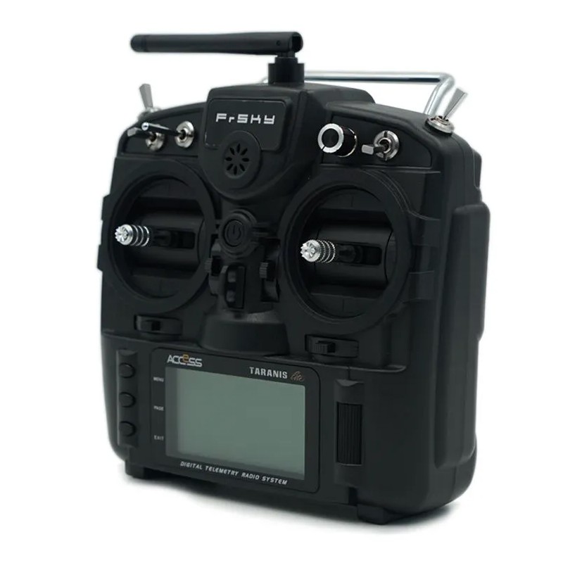 EMISORA FRSKY TARANIS X9 LITE NEGRA 24 CANALES