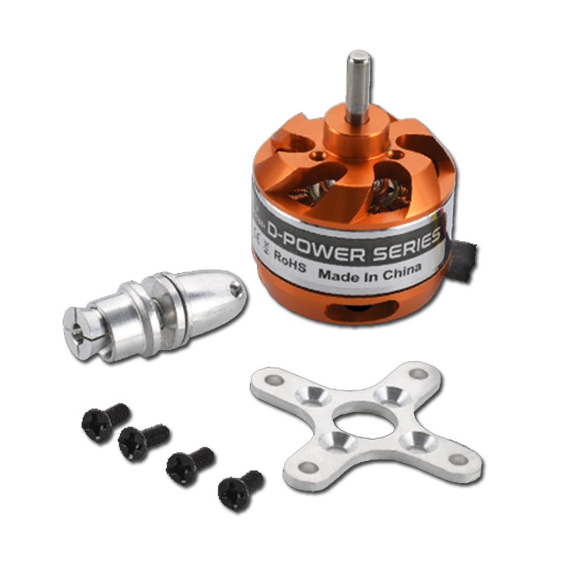 MOTOR BRUSHLESS FLASH HOBBY D2822-14 1450KV 38g