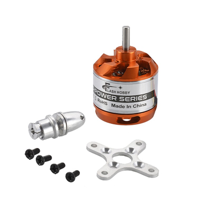 MOTOR BRUSHLESS FLASH HOBBY D2826-15 930KV 50g