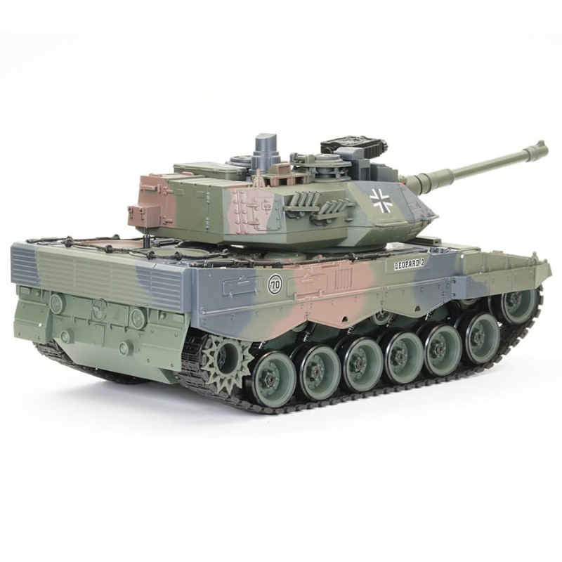 TANQUE RC 1/18 GERMAN LEOPARD CAMUFLAJE
