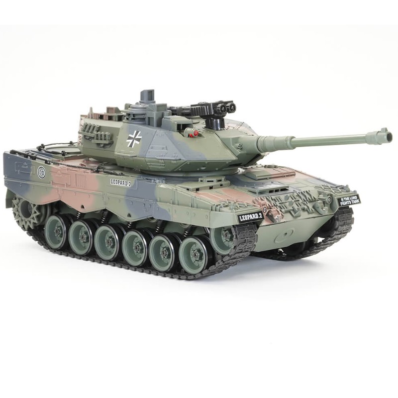 TANQUE RC 1/18 GERMAN LEOPARD CAMUFLAJE
