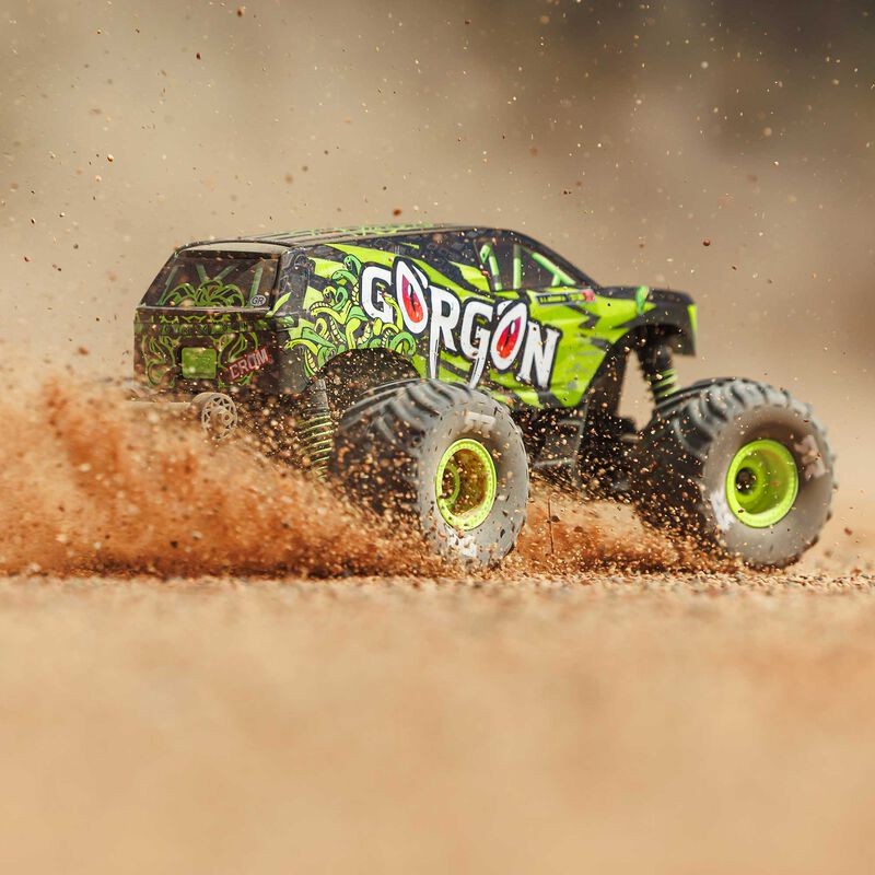 COCHER 1/16 ARMA GORGON GROM 4X4 RTR VERDE