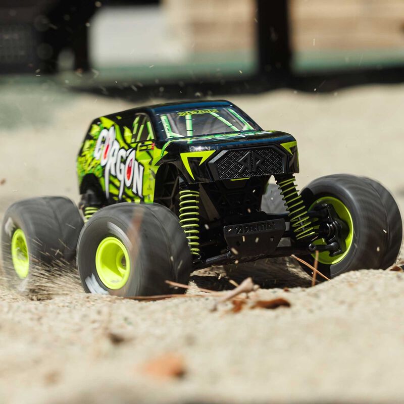 COCHER 1/16 ARMA GORGON GROM 4X4 RTR VERDE