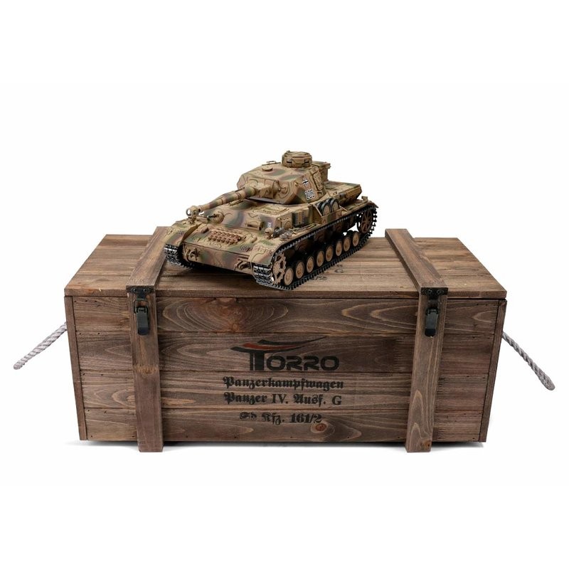 TANQUE 1/6 PANZER IV Camo TORRO TANK PRO